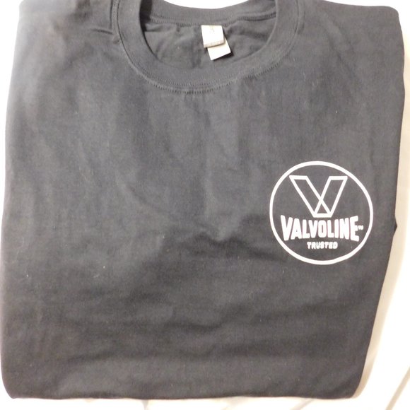 Valvoline | Shirts | Valvoline Double Sided Black Tshirt | Poshmark